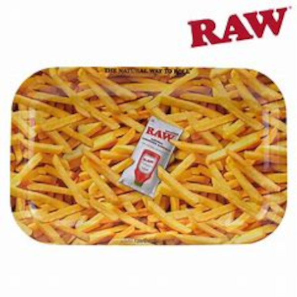 RAW Tray Small French Fries - Fun Steel Rolling Tray