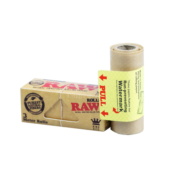RAW - Classic Roll King Size 3M - Natural Unrefined Rolling.........